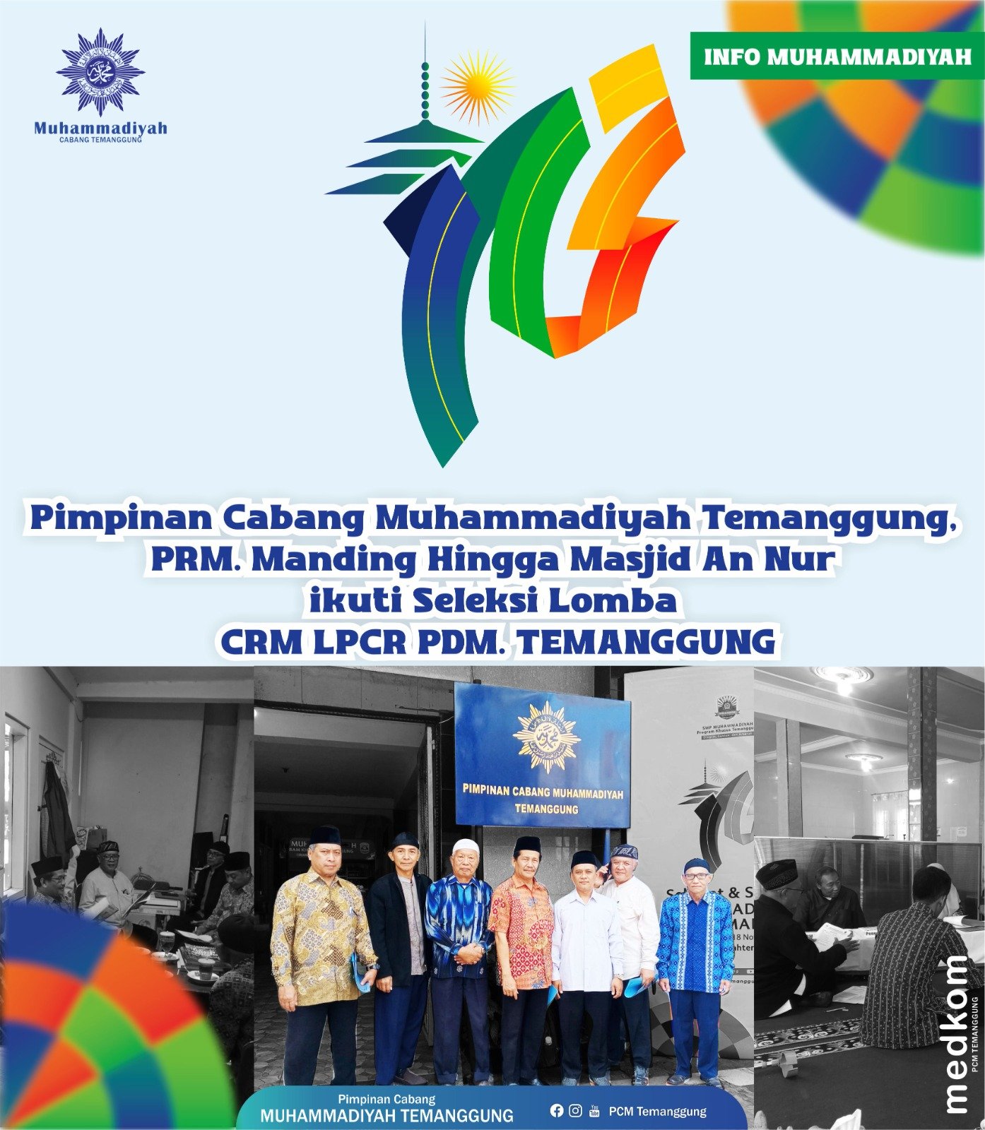 PCM Temanggung dan PRM Manding Ikuti Penilaian CRM Awards 2025 PDM ...